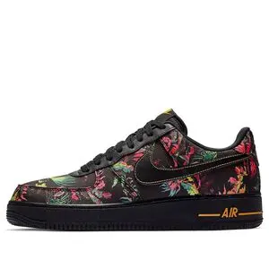 Nike Force 1 '07 Lv8 "floral Pack" Sneakers - Black