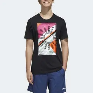 Adidas D Lillard Cozy Breathable Round Neck Pullover Short Sleeve Black
