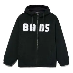 LI-NING Badfive Logo Hooded Jacket - Black/white