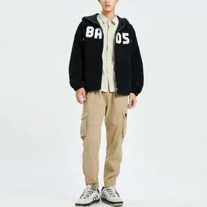 LI-NING Badfive Logo Hooded Jacket
