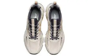 LI-NING Retro Running Sneakers Arlq001-7 - Beige/yellow
