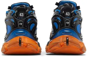 Balenciaga Runner Sneakers - Blue/black/orange