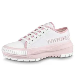 LOUIS VUITTON Squad Sneakers - White/pink