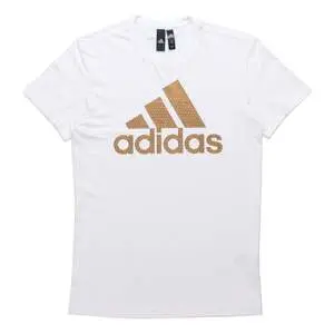 Adidas Printing Sports Short Sleeve - White