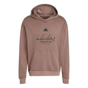 Adidas Brand Love French Terry Hoodie - Brown