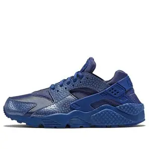 Nike Nike Air Huarache Run Premium Sneakers Dark Blue