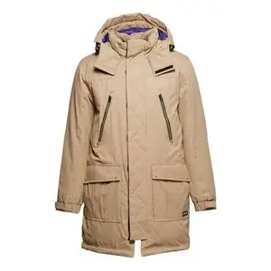 CONVERSE Mid-length Down Jacket - Khaki