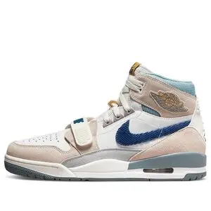 JORDAN Jordan Air Legacy 312 High Top Sneakers Cream/white/blue