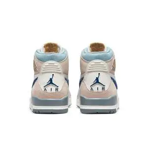 JORDAN Air Legacy 312 High Top Sneakers - Cream/white/blue