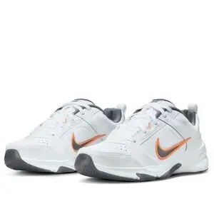 Nike Defy All Day Round Toe Lace-up Sneakers - White