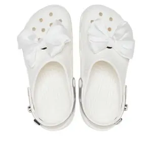 CROCS Classic Clogs With Bow Detailing