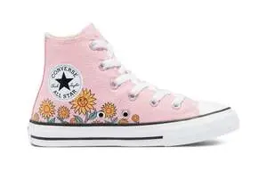 CONVERSE Chuck Taylor All Star High Top Sneakers - Pink/yellow