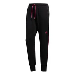 Adidas Ros Knitted Basketball Training Pants - Black
