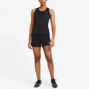 Nike Eclipse Solid Color Casual Sports Running Shorts - Default Color
