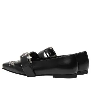 Onitsuka Tiger Ballerina Studded Flats - Black/silver