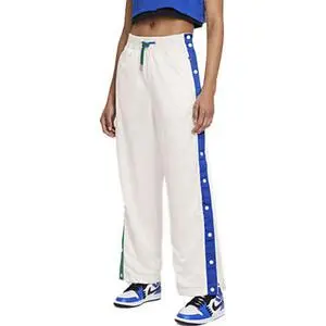 JORDAN X Aleali May Tearaway Crossover Splicing Waist Drawstring Casual Long Pants