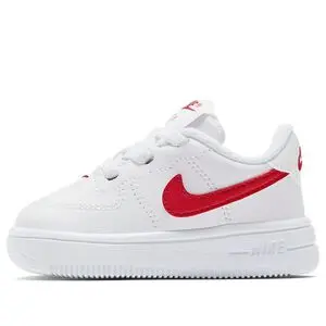 Nike Force 1 Low Casual Sneakers - White/red