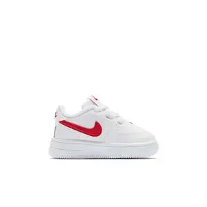 Nike Force 1 Low Casual Sneakers - White/red
