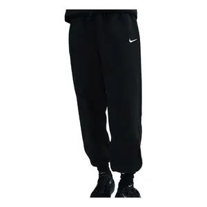 Nike Phoenix Fleece High Waisted Oversized Sweatpants - Black/sail