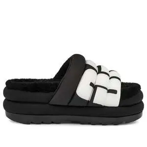 UGG Maxi Slide Logo - Black