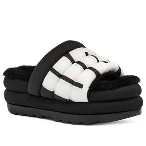 UGG Maxi Slide Logo - Black