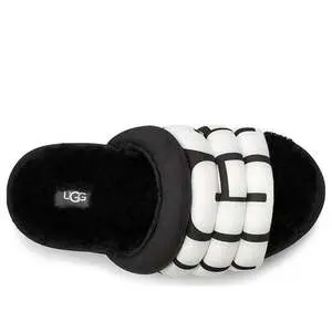 UGG Maxi Slide Logo - Black