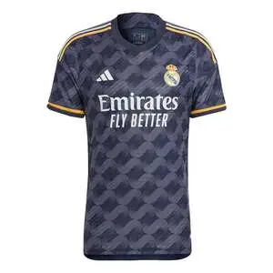 Adidas Real Madrid 23/24 Away Authentic Jersey - Blue
