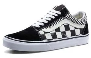 VANS Old Skool Mix Checker Low Top Sneakers - Black