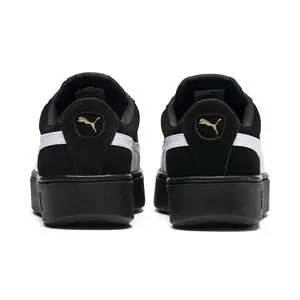 PUMA Vikky Stacked Retro Sneakers - Black