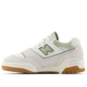 NEW BALANCE New Balance 550 Lace Up Sneakers White/green