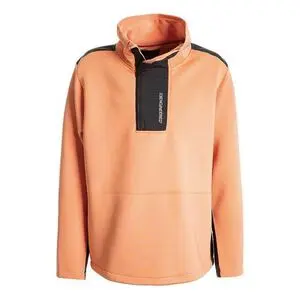 JORDAN Jordan 23 Engineered Stand Collar Knit Half-Zip Orange
