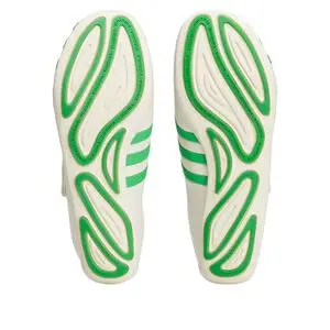 Adidas X Pharrell Williams Vario Flat Earther Sneakers - Cloud White/core Green