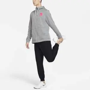 Nike Therma Zip-up Training Hoodie - Gray