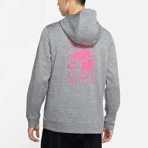 Nike Therma Zip-up Training Hoodie - Gray