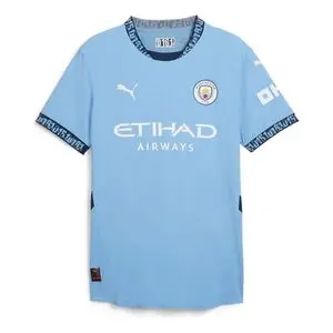 PUMA Manchester City 24/25 Authentic Home Jersey - Blue