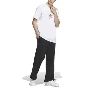 Adidas Originals Logo Casual Loose Fit Pants