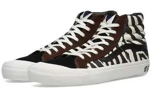 VANS Taka Hayashi X Style 138 Lx High Top Zebra Print Sneakers