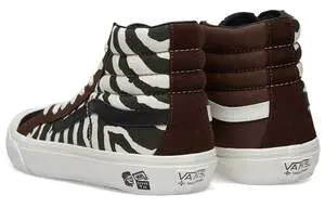 VANS Taka Hayashi X Style 138 Lx High Top Zebra Print Sneakers
