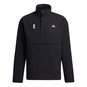 Adidas Wj Anorak Series Stand Collar Woven Jacket - Black