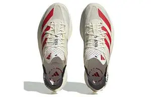 Adidas Adizero Adios Pro 3 Athletic Sneakers - Beige/red