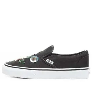VANS Embellished Floral Sequins Slip-on Sneakers