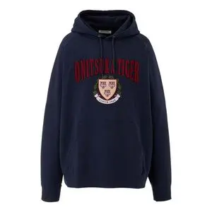 Onitsuka Tiger Graphic Hoodie - Navy