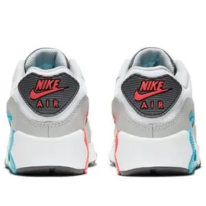 Nike Max 90 Leather Sneakers - White/red/blue