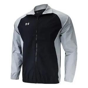 Under Armour Sportstyle Woven Full Zip Jacket - Black/grey