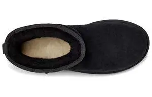 UGG Classic Mini Deco Suede Boot - Black