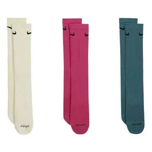 Nike Everyday Plus Cushioned Training Crew Socks - Multi-color
