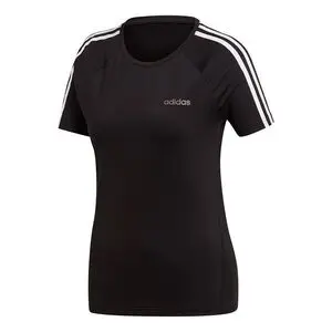 Adidas Design 2 Move 3-stripe T-shirt - Black