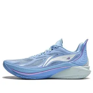 LI-NING Sonic "cold Fire" Athletic Sneakers - Blue/white/purple