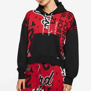 JORDAN Air Fleece Allover Printed Hoodie