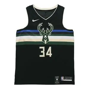Nike Milwaukee Bucks Giannis Antetokounmpo Limited Basketball Jersey - Black